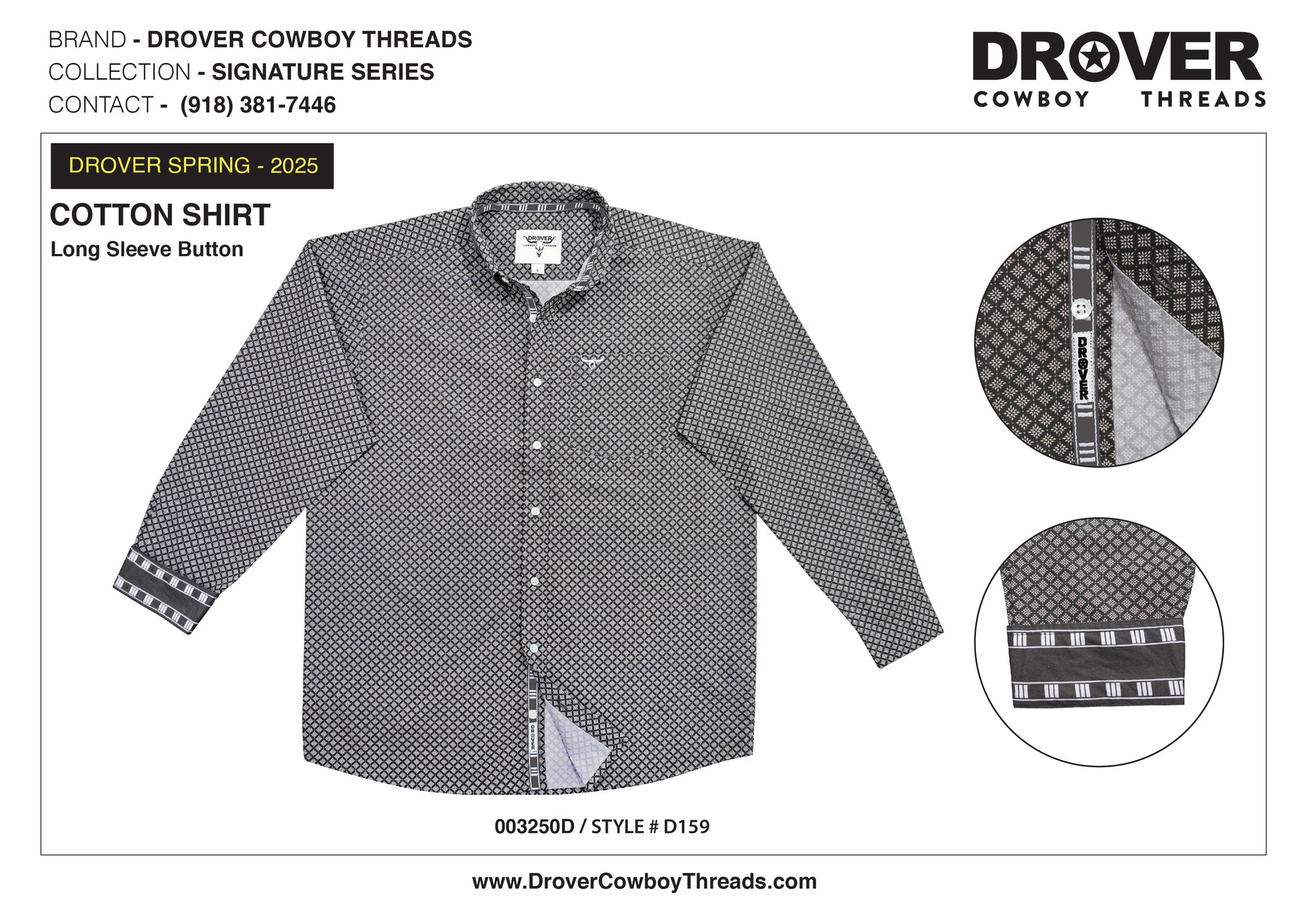Drover Cowboy Threads - Extreme Quality Western Wear