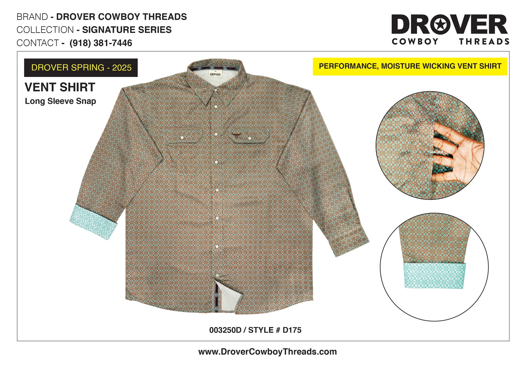 Drover Cowboy Threads - Extreme Quality Western Wear